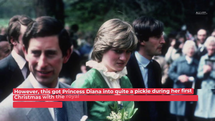 The awkward present Diana received during her inaugural Christmas with ...