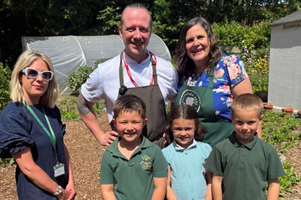 MasterChef finalist joins pupils for cooking session with food grown at ...
