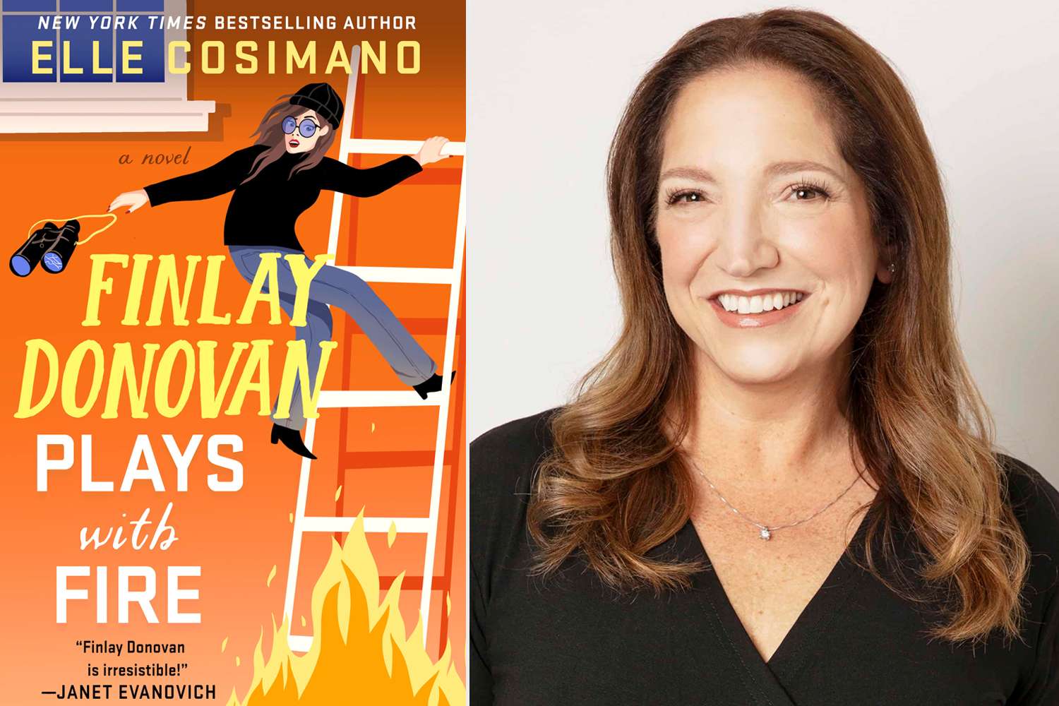 Elle Cosimano announces Finlay Donovan plays with fire, new book in hit ...