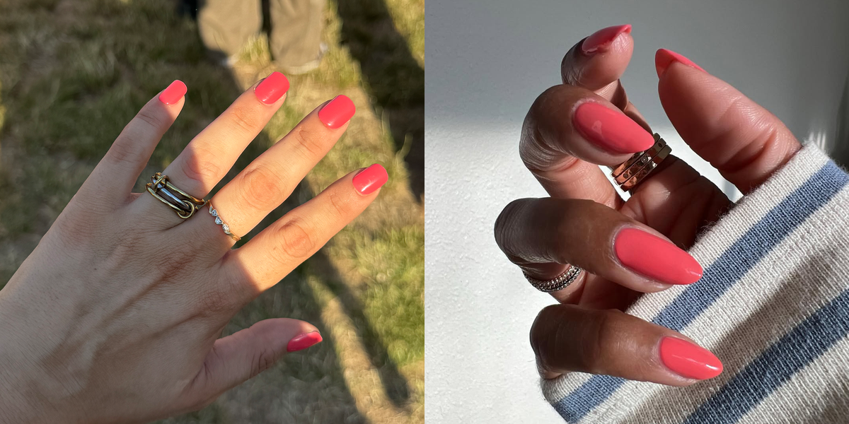 Coral is summer’s breakout shade—try it on your nails with one of these ...
