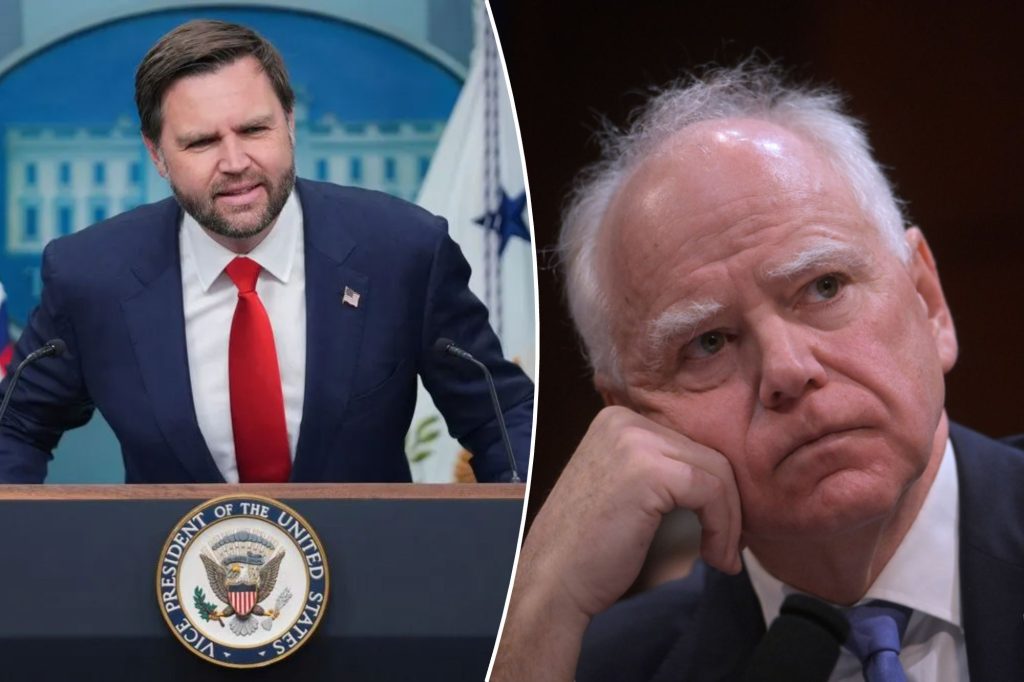 Vance refers Tim Walz and Keith Ellison to DOJ over fraud whistleblower ...