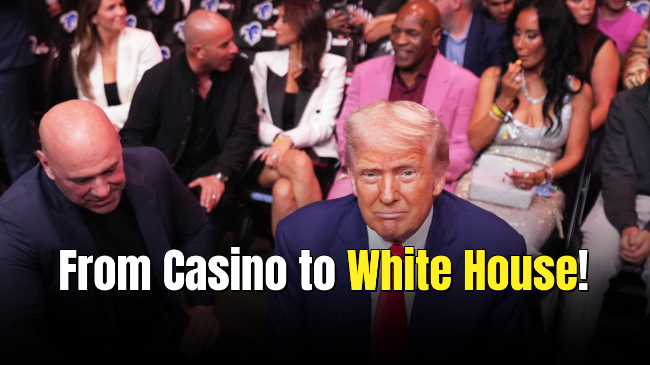 Trump and Dana White: 25 years from Atlantic City to White House UFC