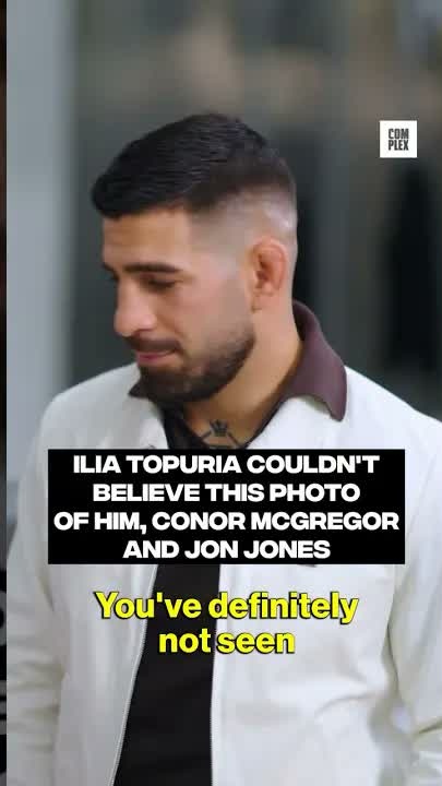 Ilia Topuria reacts to an AI-generated photo of him, Conor McGregor ...