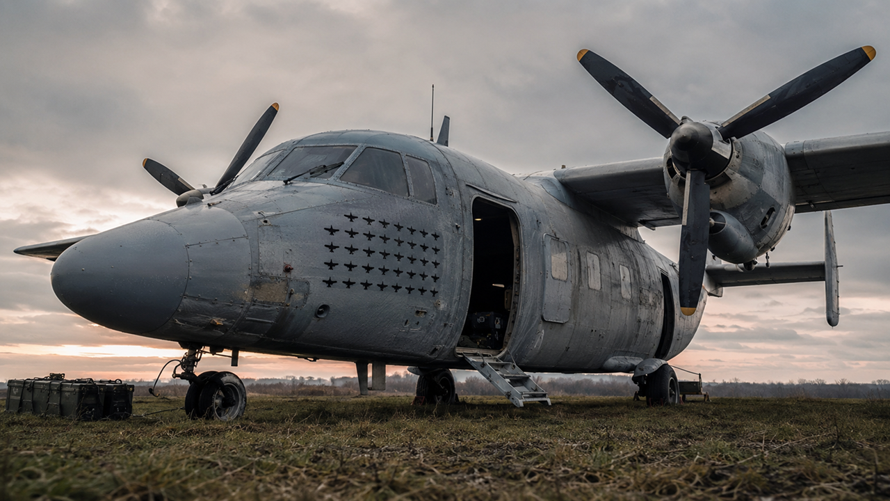 How Ukraine's slow turboprop gunship is solving a 2026 drone problem