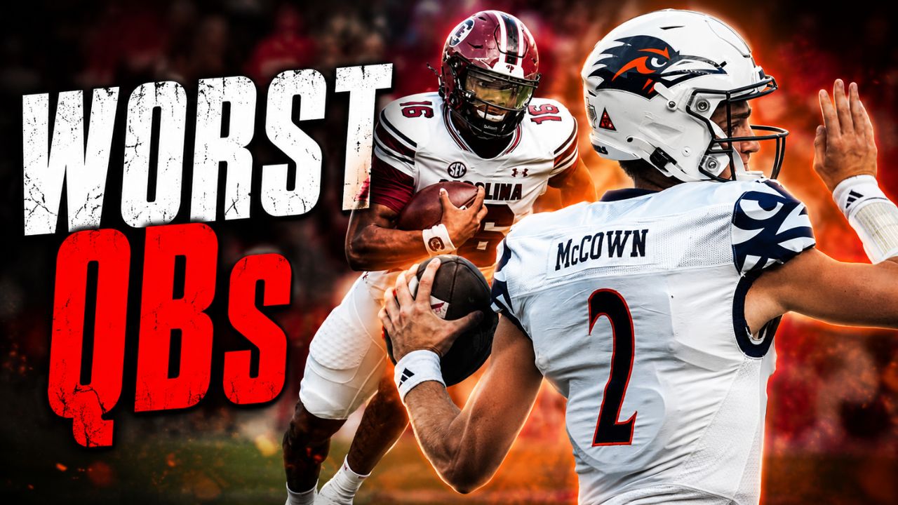 NCAA power rankings: The 5 worst quarterbacks in college football for 2026
