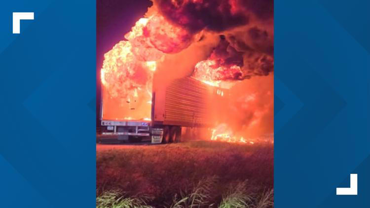 Migrants rescued from locked tractor-trailer fire after smuggling ...