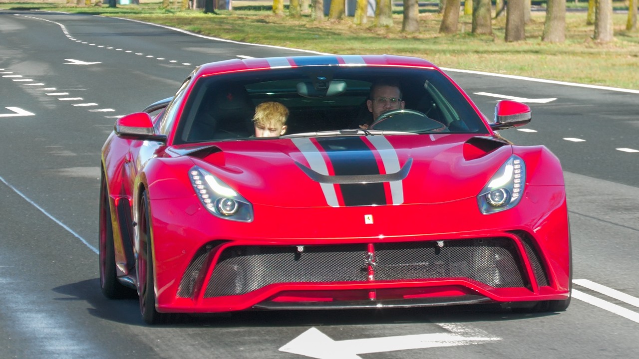 Supercars arrived and instantly took over the streets