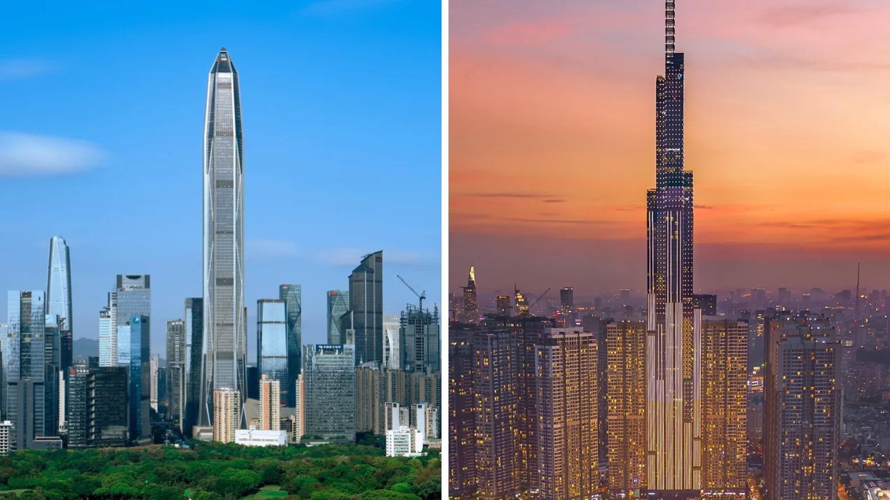 The tallest buildings dominating skylines around the world