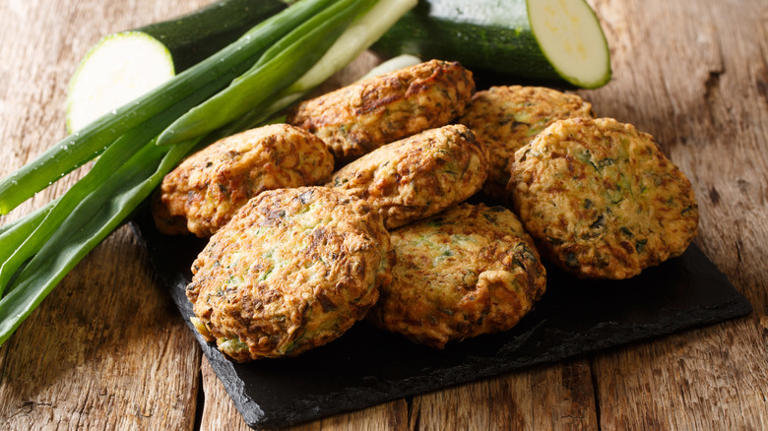 The fried zucchini fritters that will start your Greek dinner off right