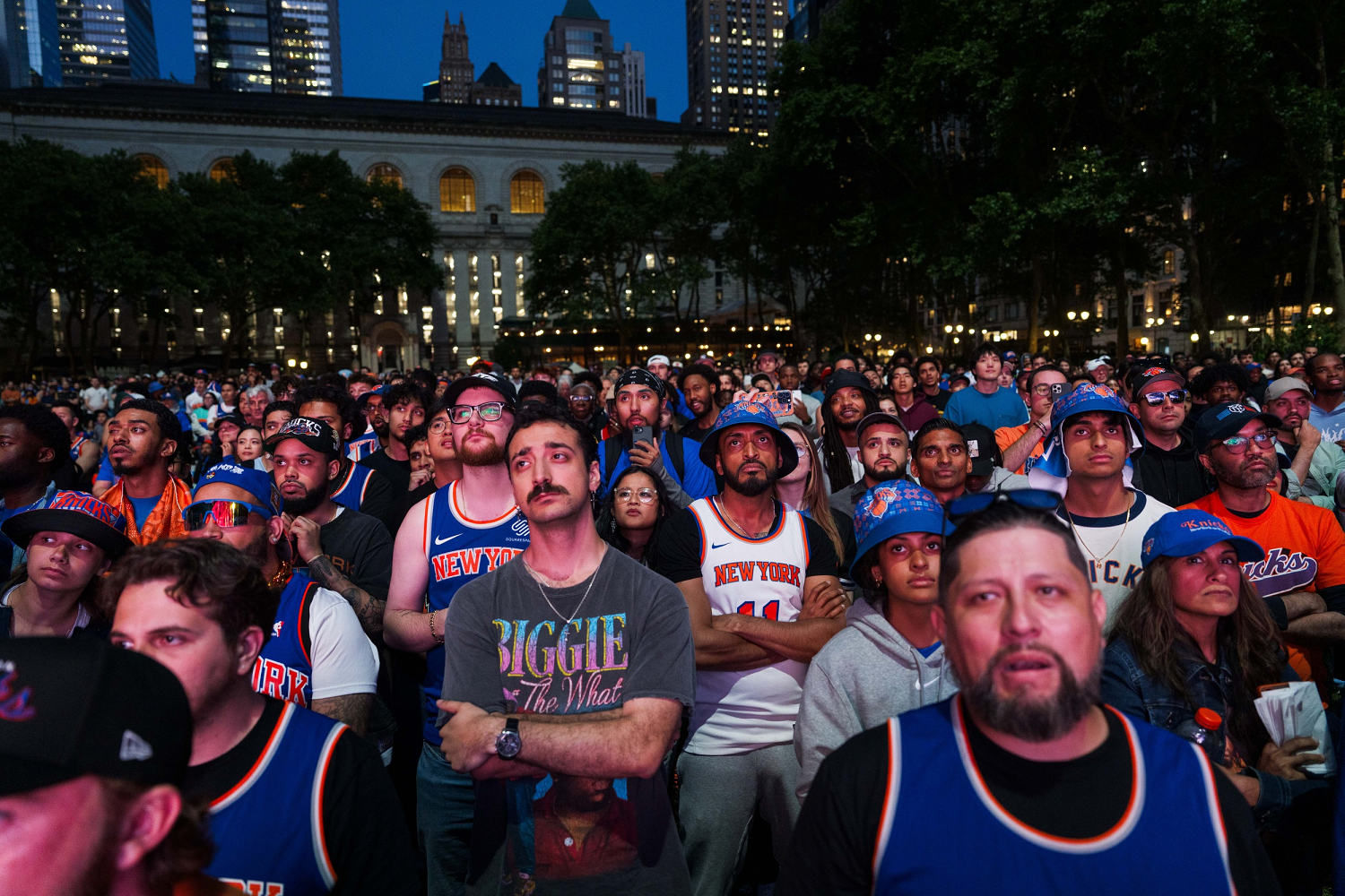 How New Yorkers celebrated the Knicks’ first NBA Finals appearance in ...