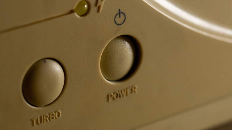 Why did old PCs have a turbo button on them?