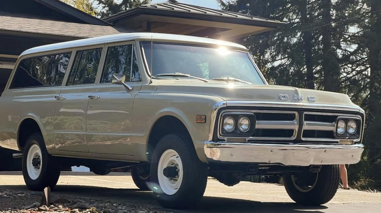 At $37,500, is this 1972 GMC Suburban a resto-mod for the rest of us?