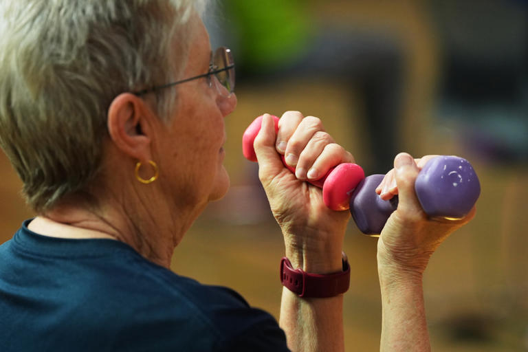 Playing hip-hop or Doris Day, older exercise instructors can speak ...