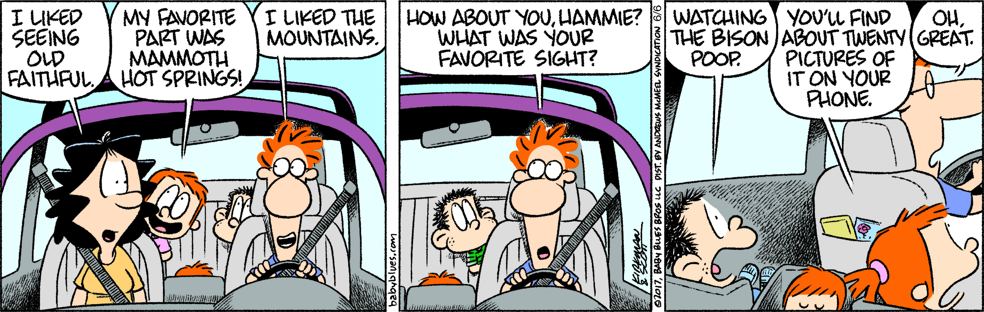 Baby Blues by Rick Kirkman and Jerry Scott