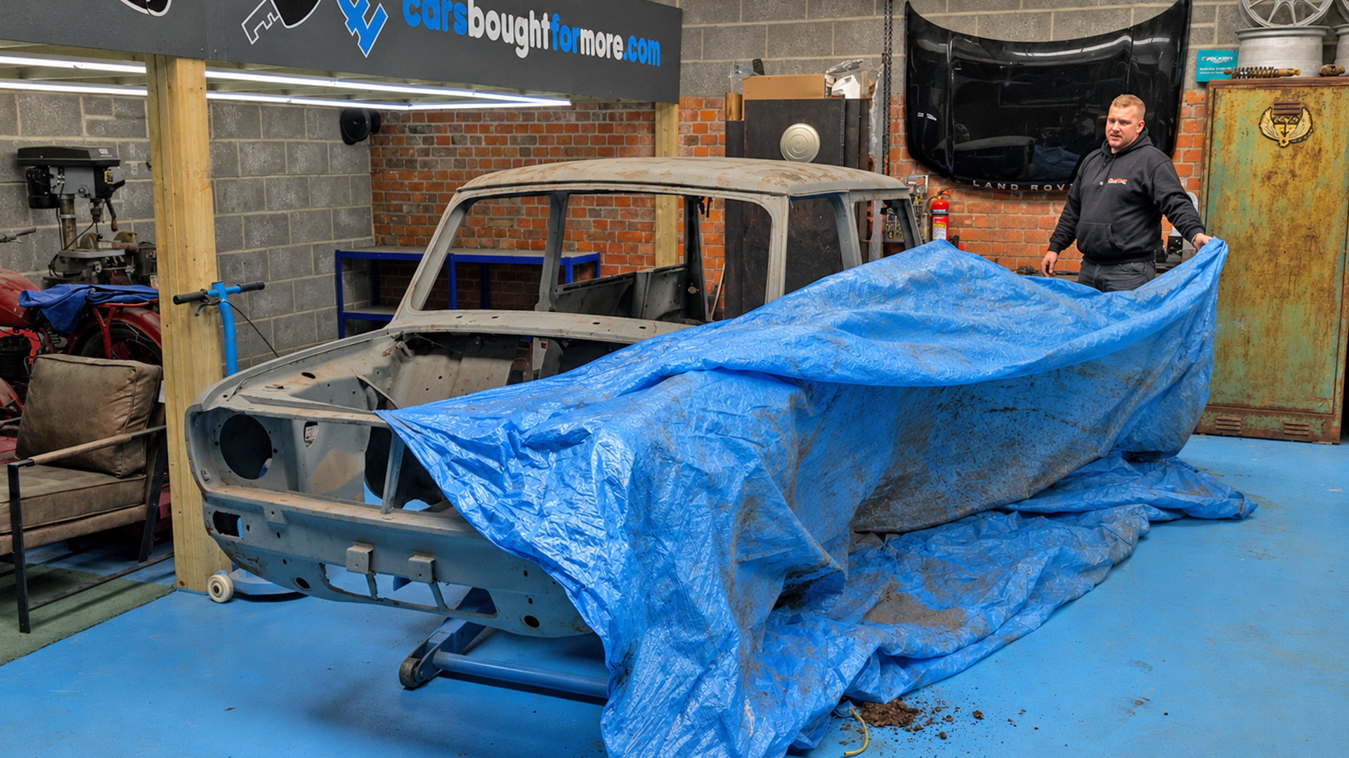 Uncovering this abandoned project revealed years of hidden damage