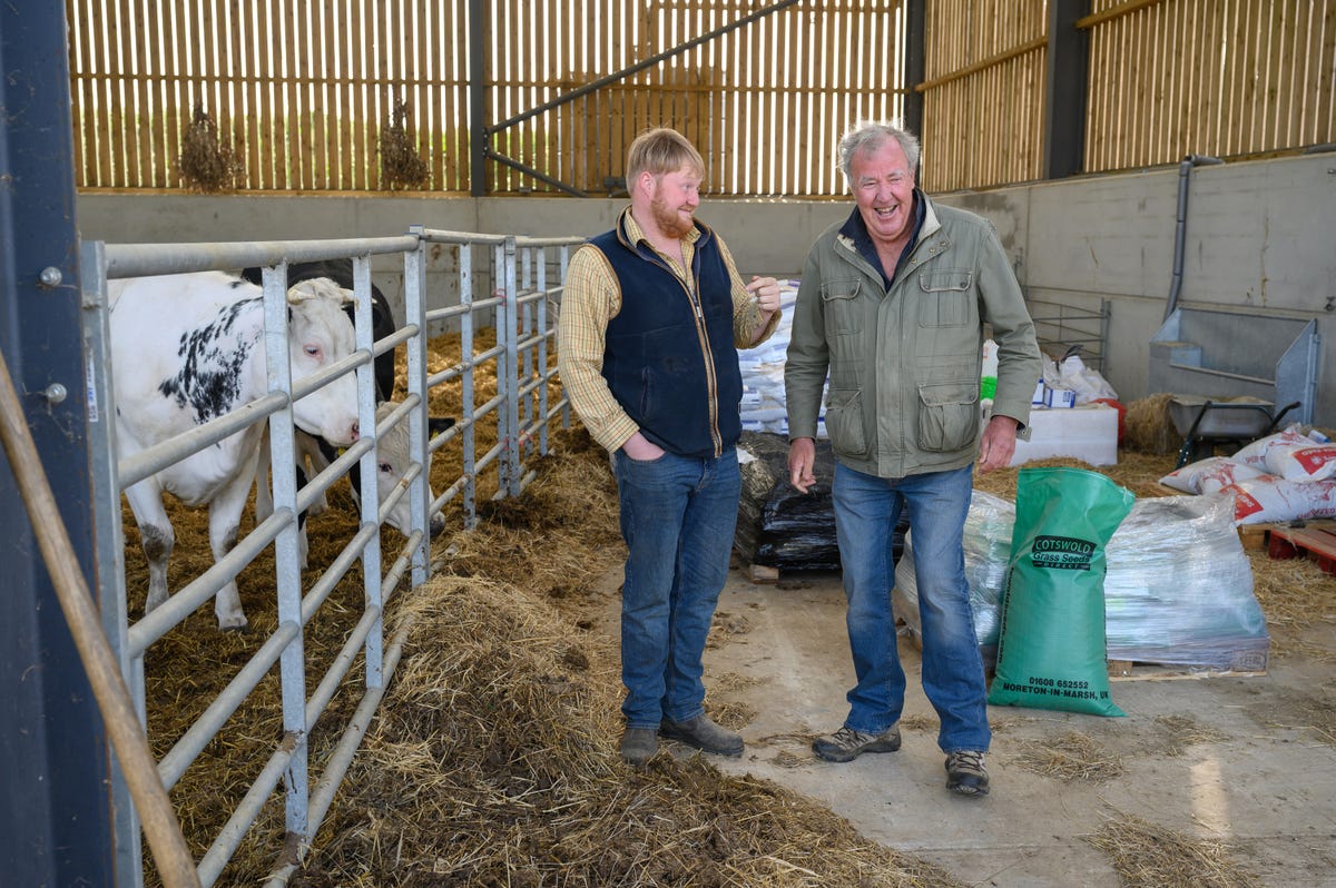 Watch exclusive early video of Clarkson's Farm as disaster strikes