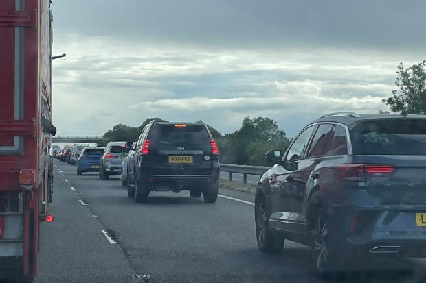 Motorists left frustrated with A34 traffic after another crash