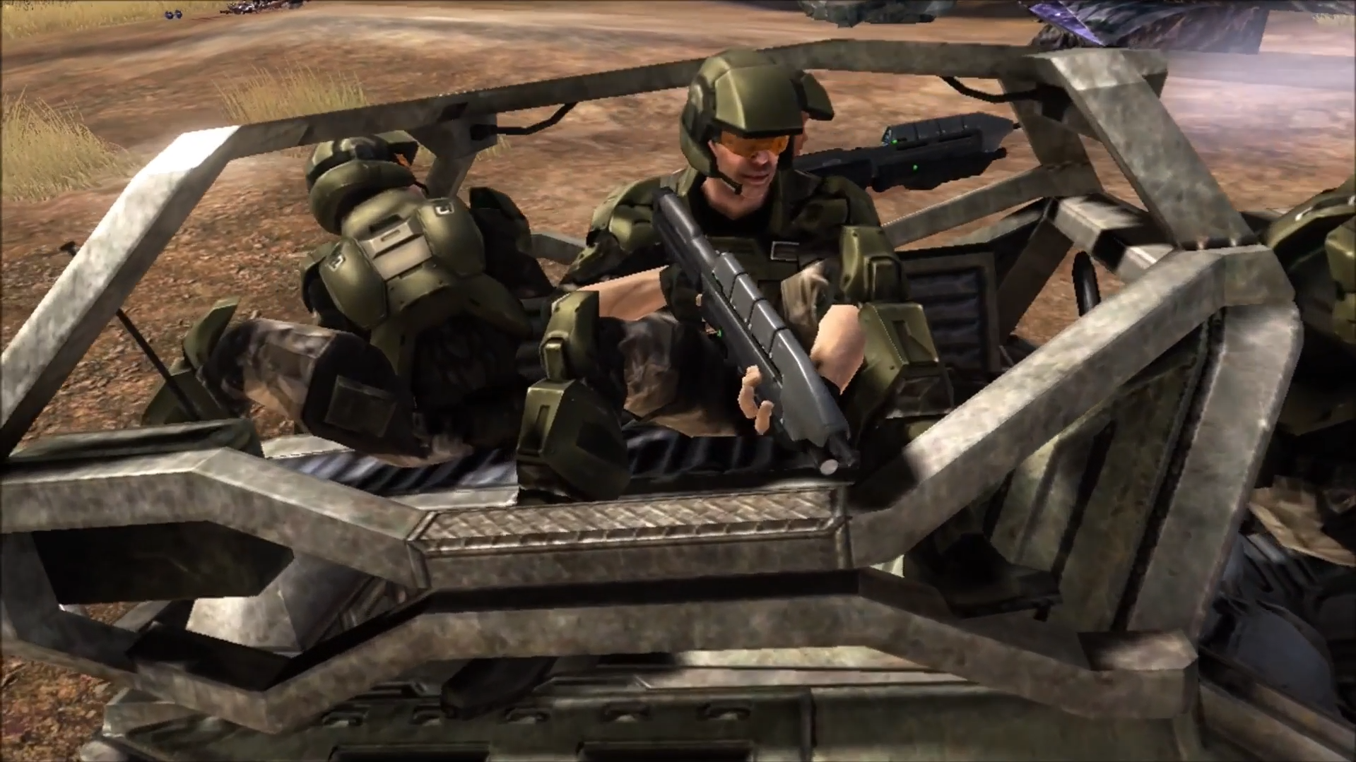 Halo 3 the secret medical Warthog hidden gameplay detail