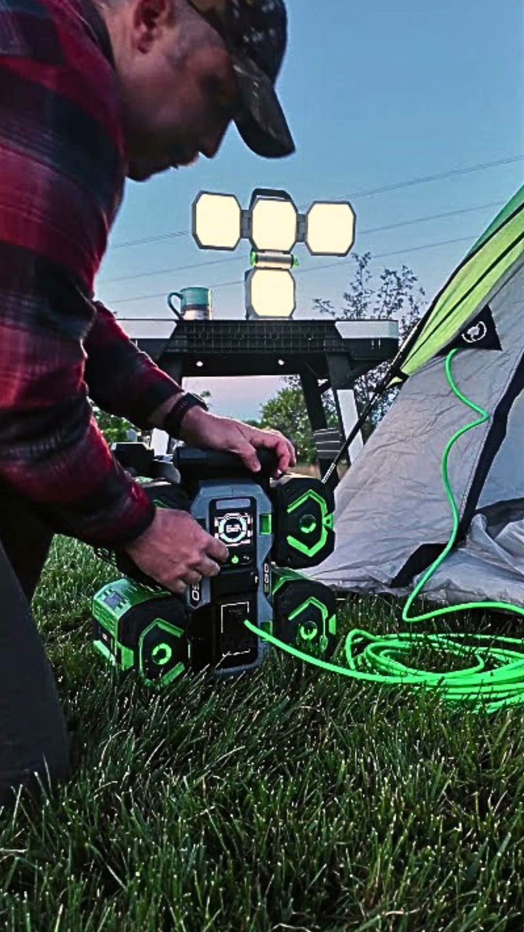 One battery over 100 tools for dad