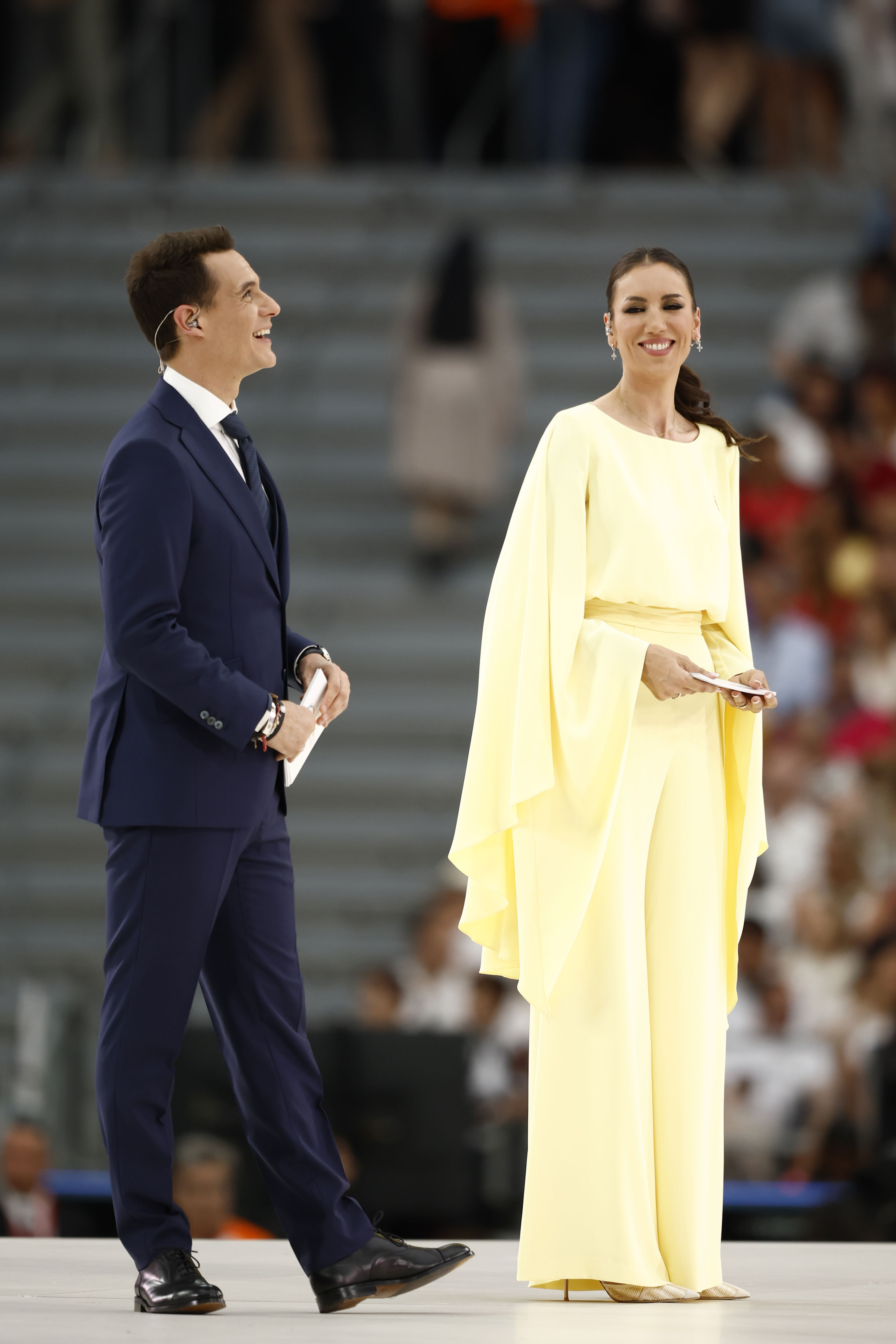 El look de Patricia Pardo para presentar el encuentro del papa León XIV ...