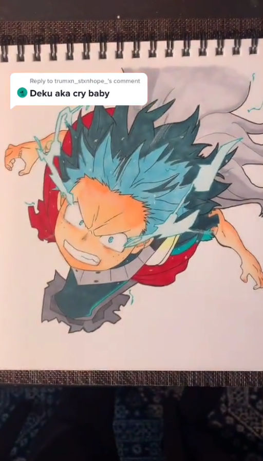 This one hits different: Anime art time warp jump moment