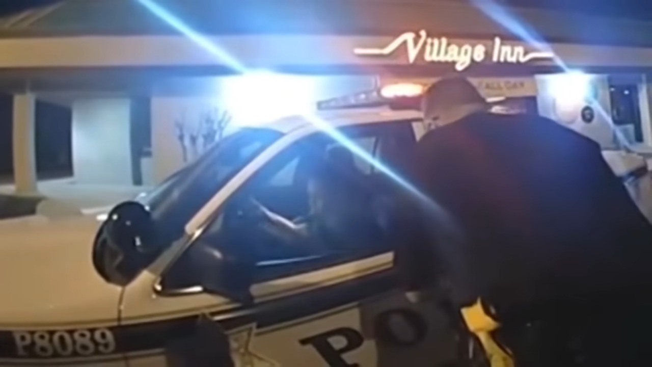 Police put her in the cruiser - "What is she doing?" - then she stole ...
