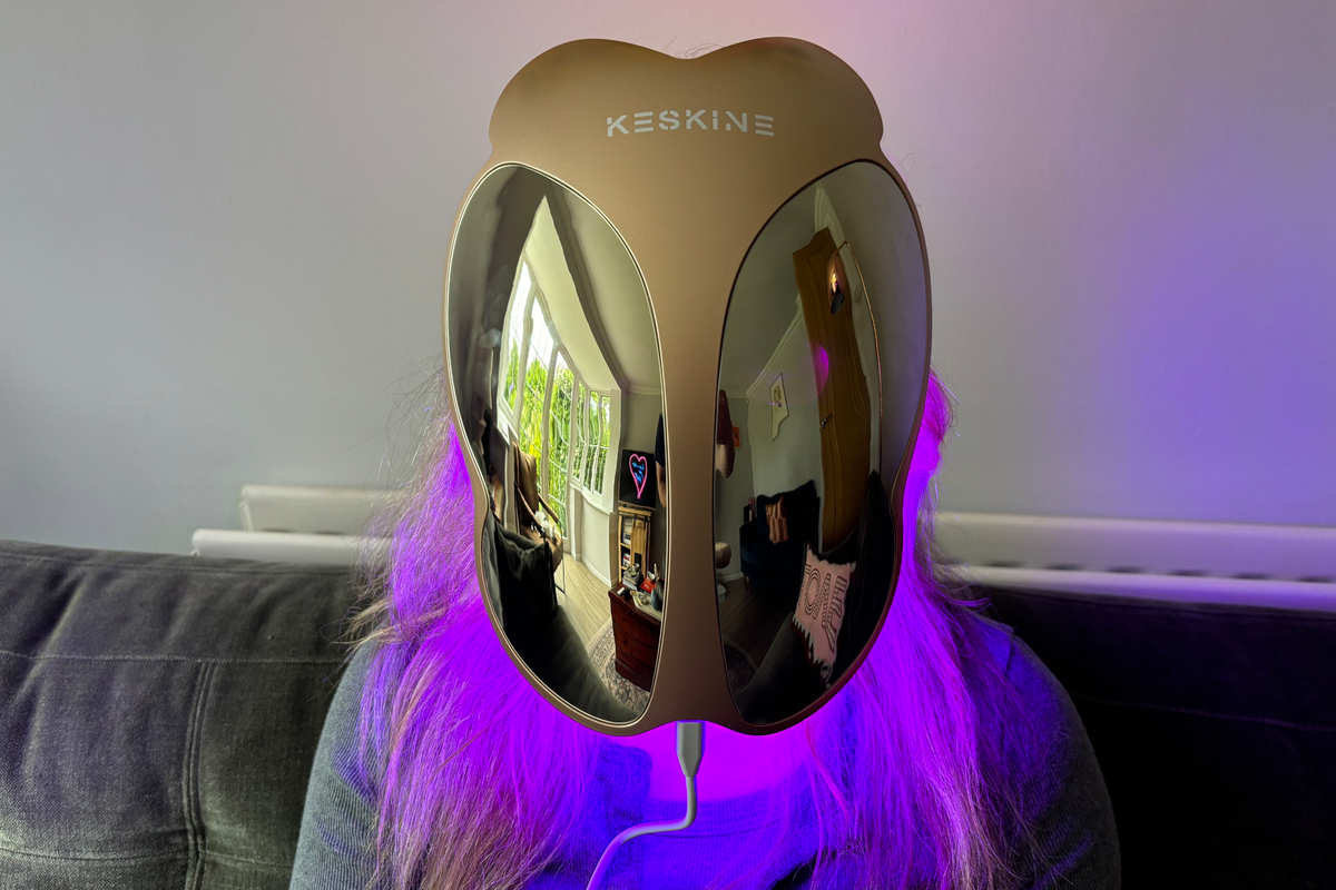 Keskine LED face mask, reviewed by a beauty expert