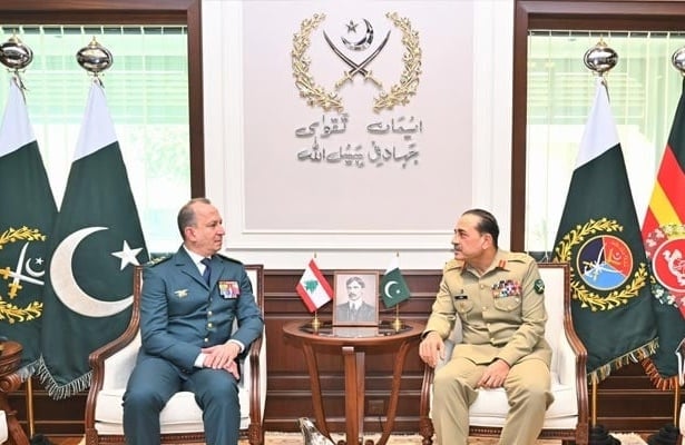 Asim Munir, Lebanese army chief discuss defence cooperationPublished on ...