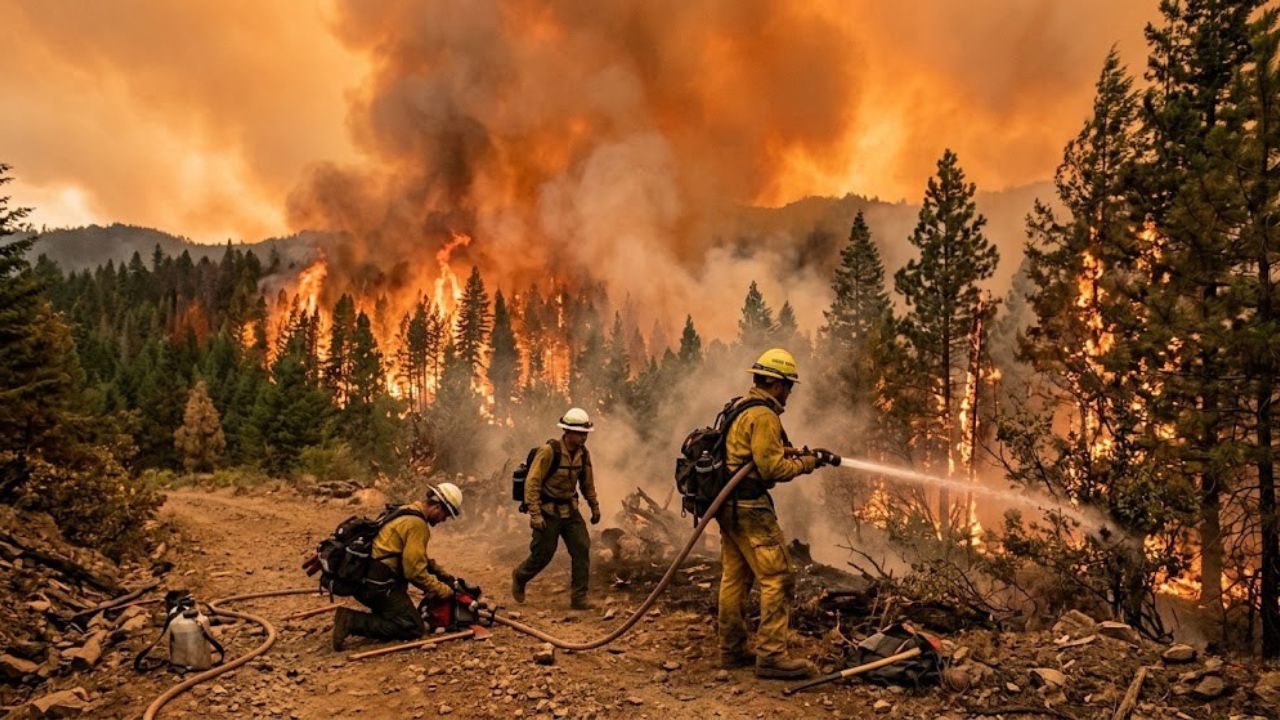 Western US wildfire crisis: Heat dome ignites 8 states' worst season