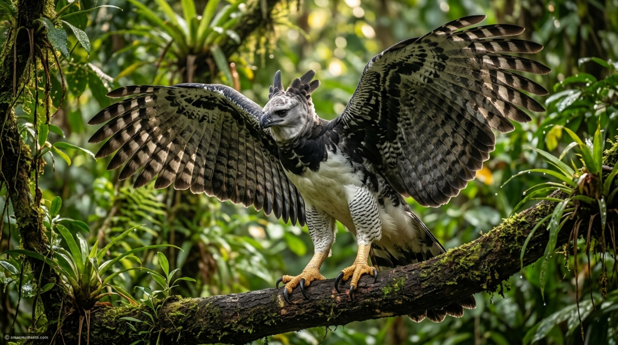 This bird has talons powerful enough to take down a lion