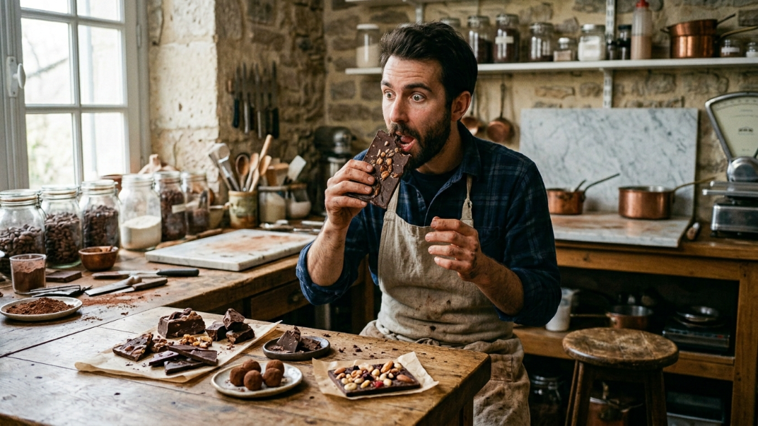 Fire-roasted chocolate tastes better than candy bars