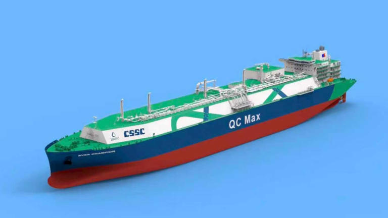 World’s largest: Construction of 1,129-feet-long LNG ship begins in China