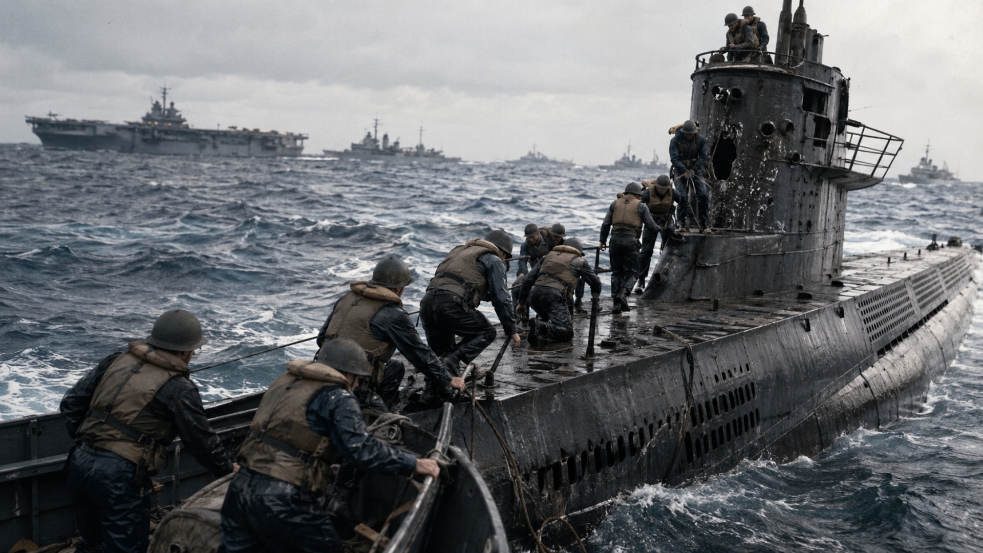 Německou ponorku U-505 Američané zajali živou