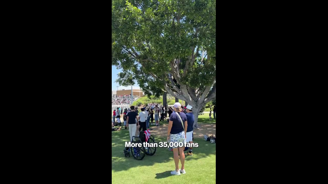 USMNT practice in Irvine