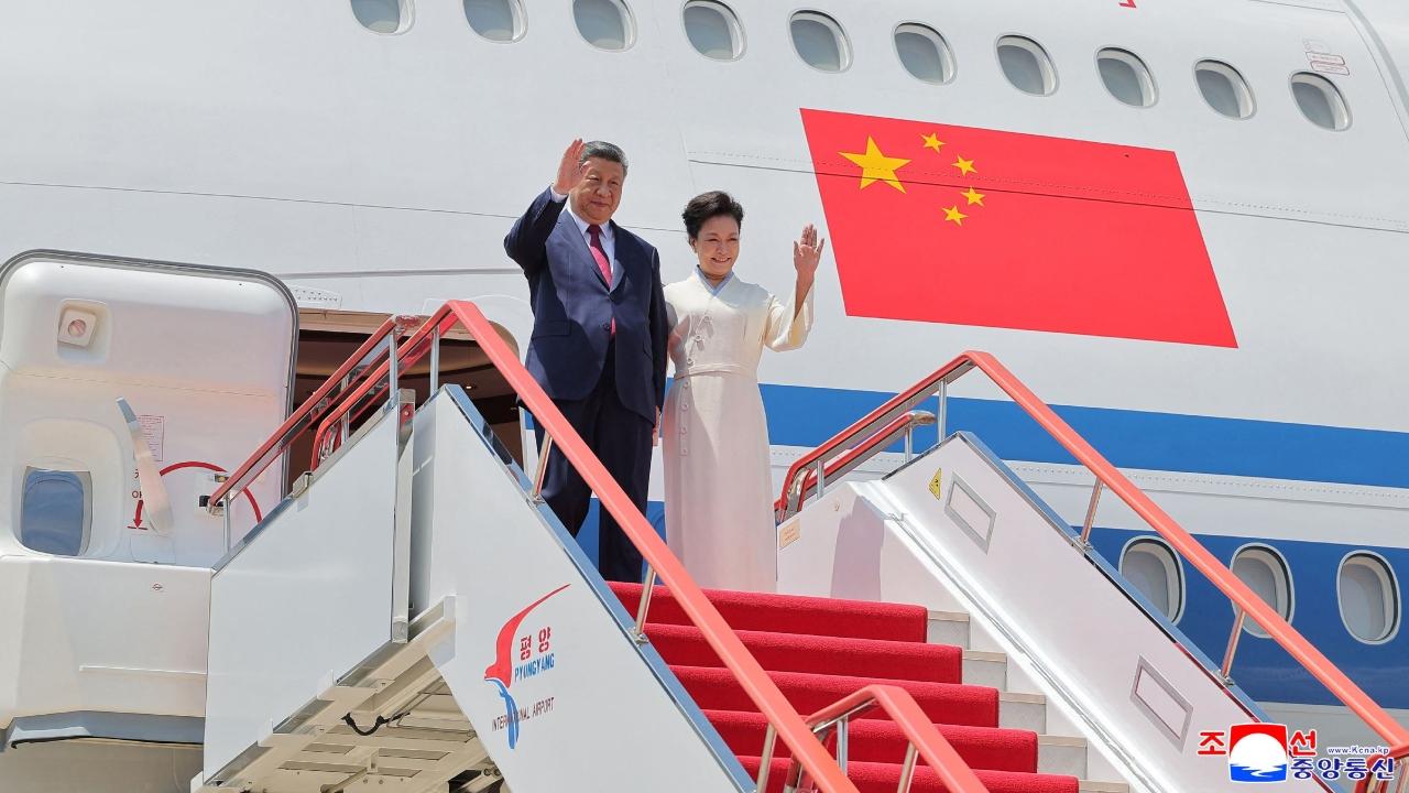 In Photos Xi Jinping reaffirms ChinaNorth Korea ties during Pyongyang visit