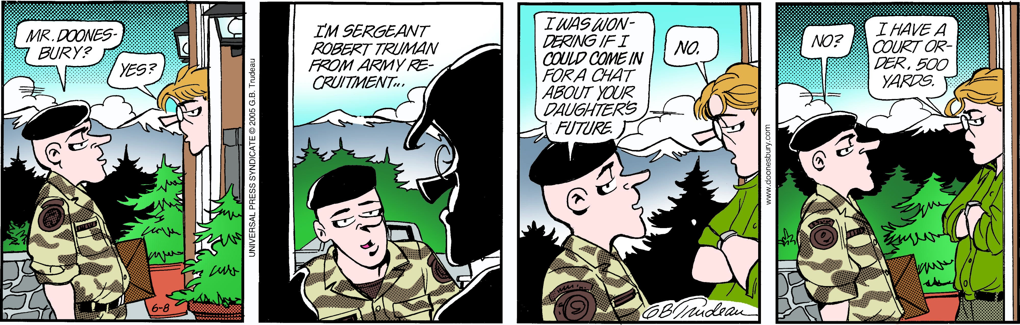 Doonesbury by Garry Trudeau