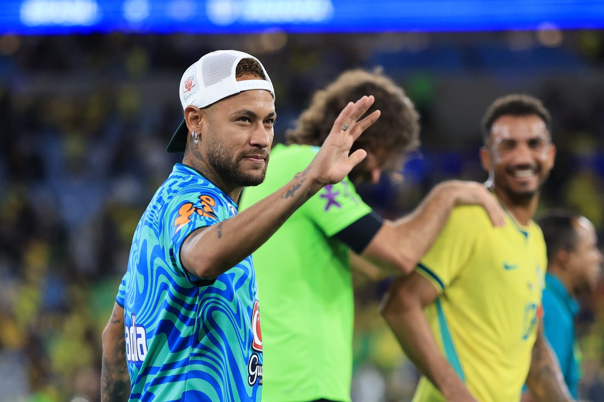 Neymar receives boost in race to be fit for Brazil’s World Cup opener