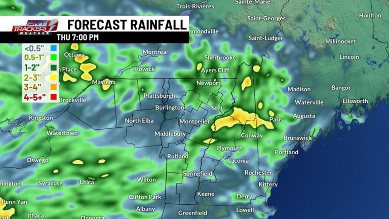 Stormy Wednesday after a toasty Tuesday