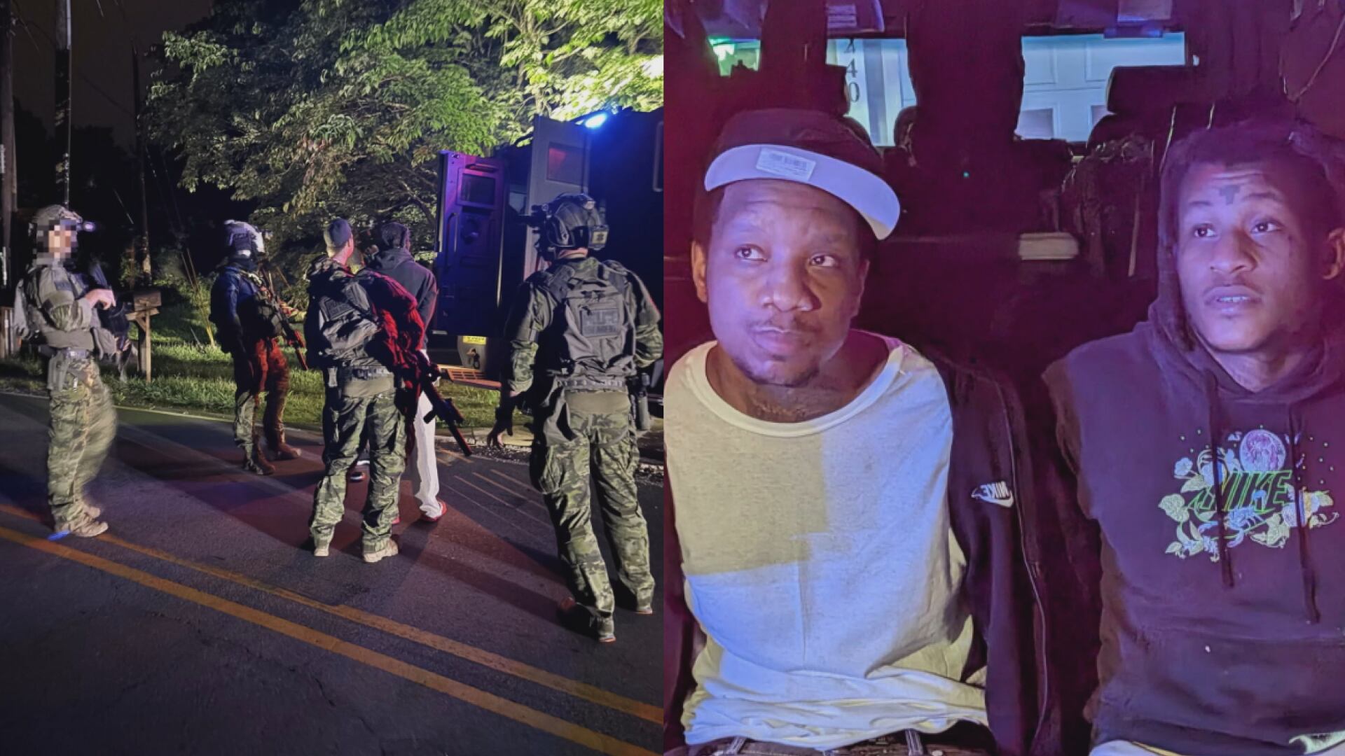 Two escaped North Carolina inmates arrested at Asheville home
