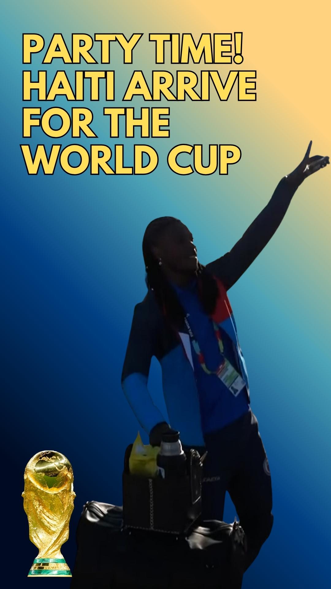Party time - Haiti national team arrives to fanfare in the United ...
