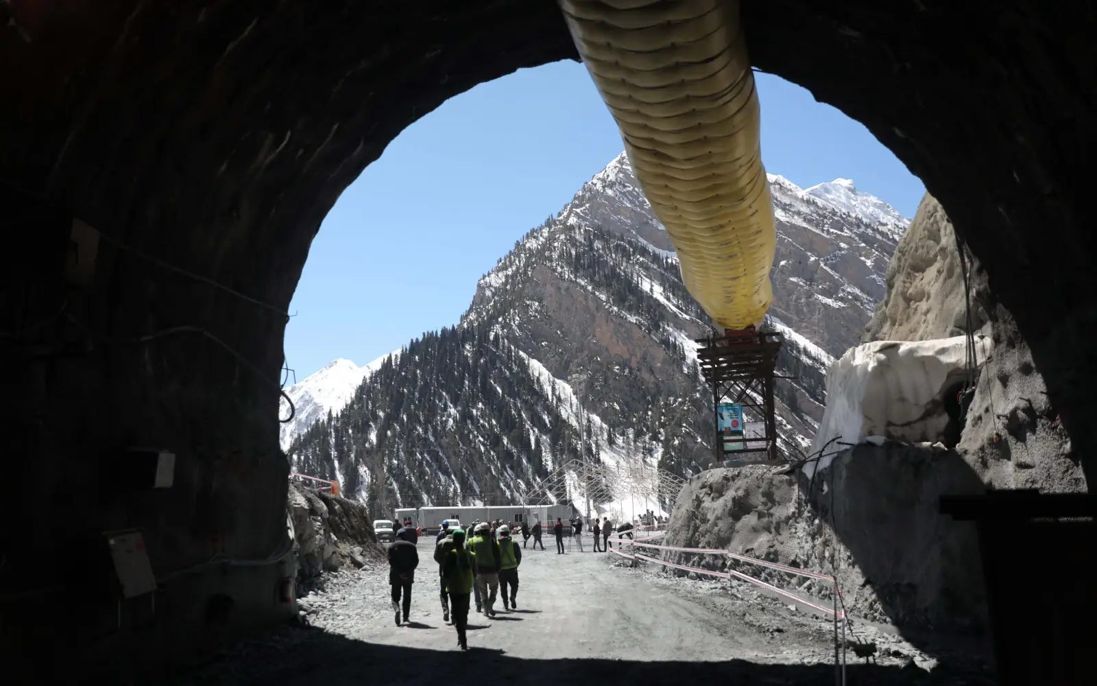 India breaks through Himalayan tunnel to China’s border zone