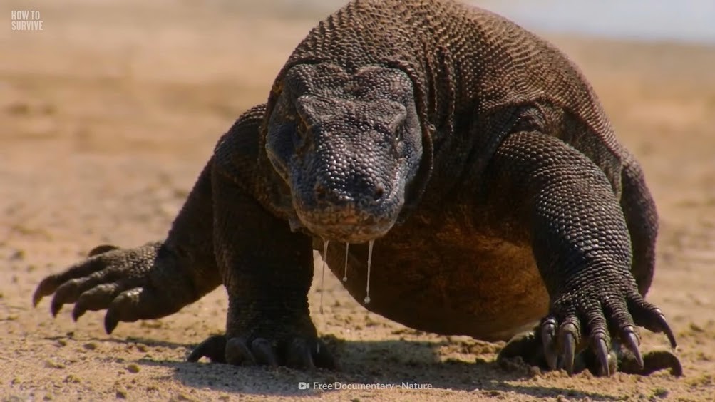 Five divers were stranded on an island with 1,300 Komodo dragons - then ...