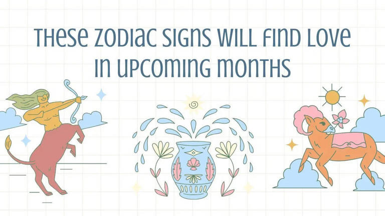 These zodiac signs will find love in the upcoming months