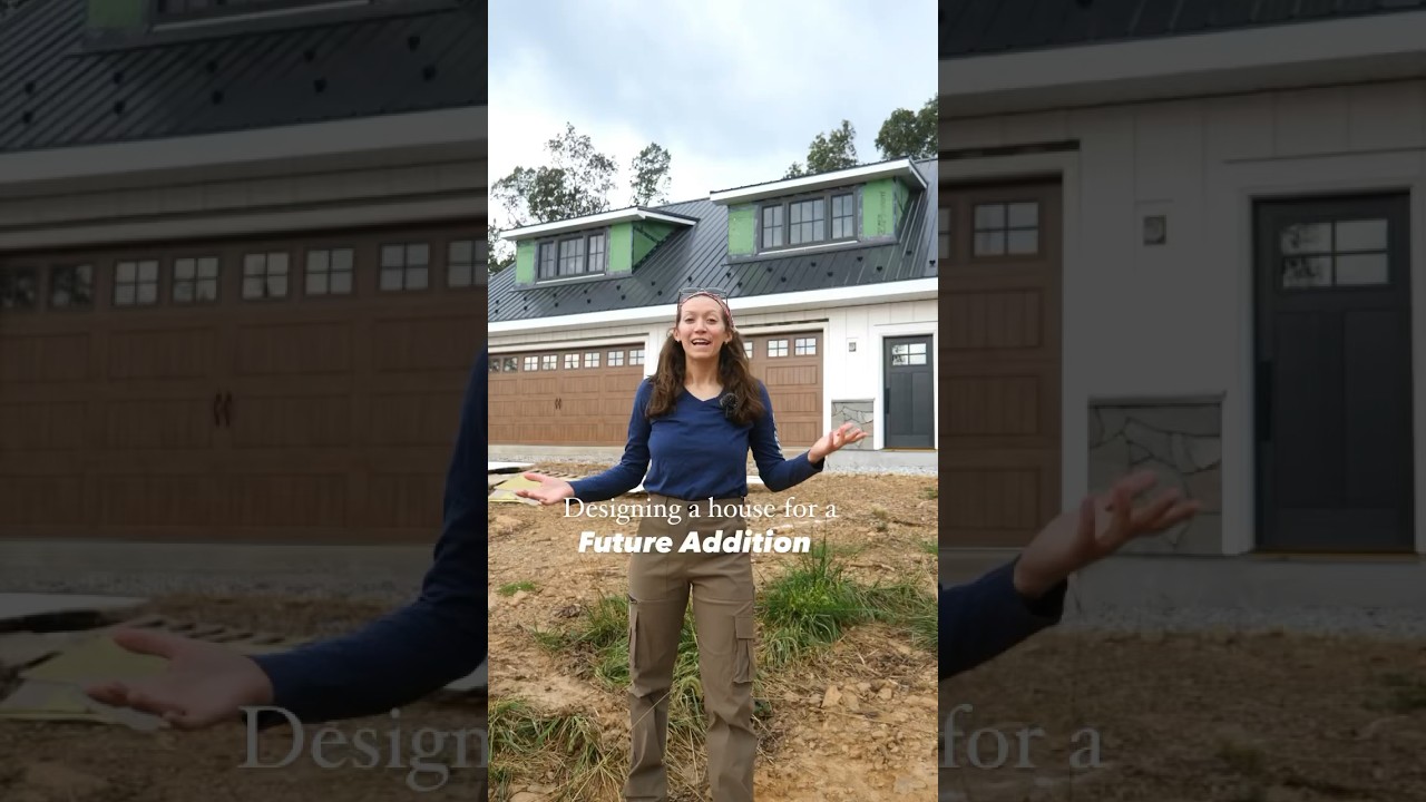 Design a home with space planned for a future expansion addition