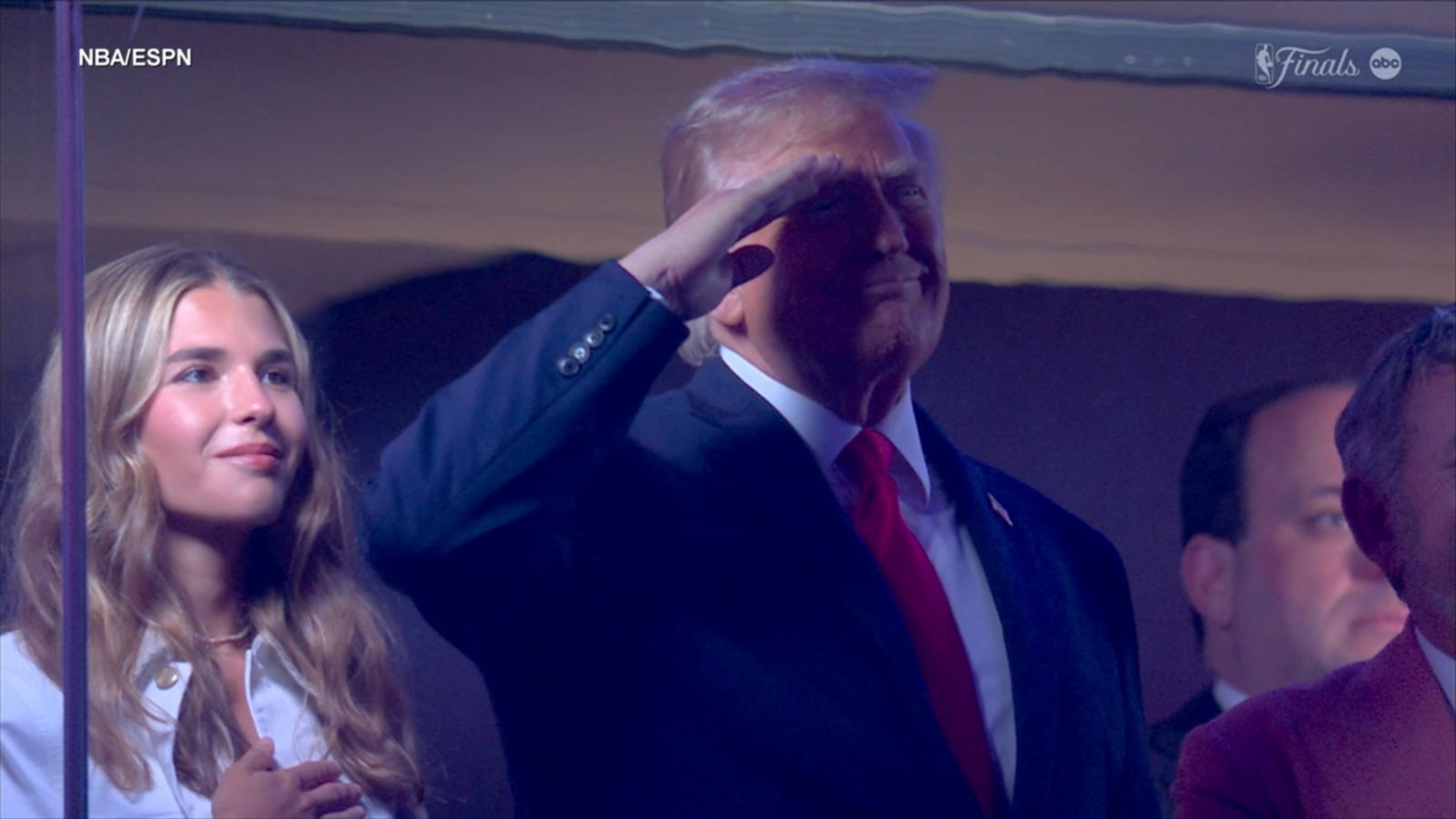 Trump booed at Madison Square Garden as he attends Knicks game