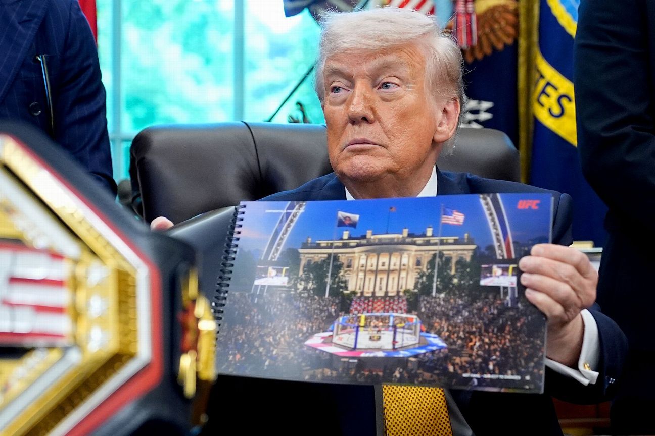 UFC's logistical high-wire act: Staging an Octagon fight at the White House