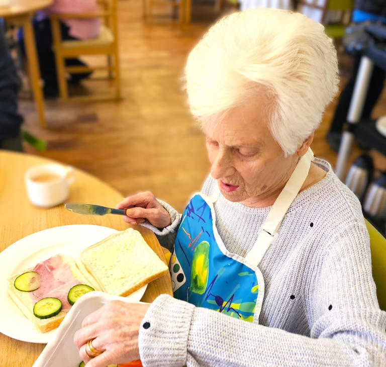 Sensory feast as Elm Bank care home residents celebrate British ...