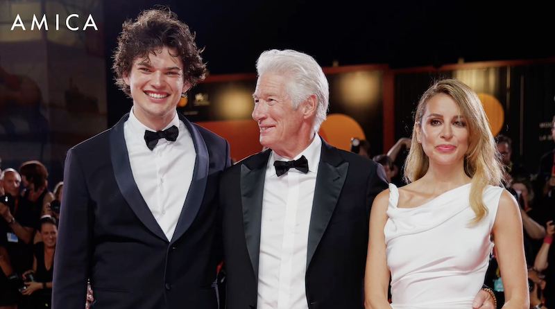 Richard Gere si commuove per la carriera da attore del figlio Homer ...