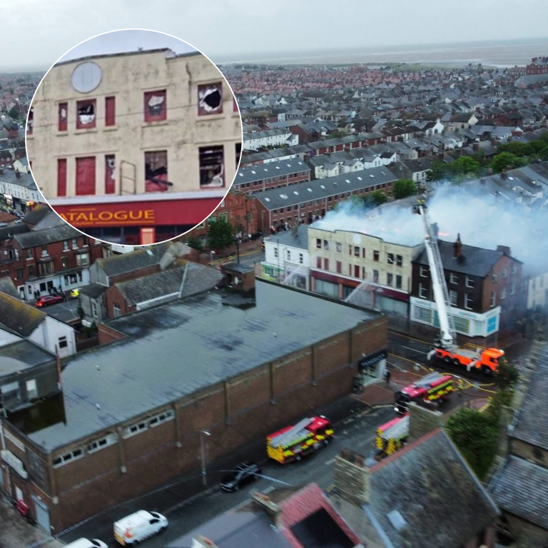 Lancashire Police update on teens arrested after fire ravaged former ...