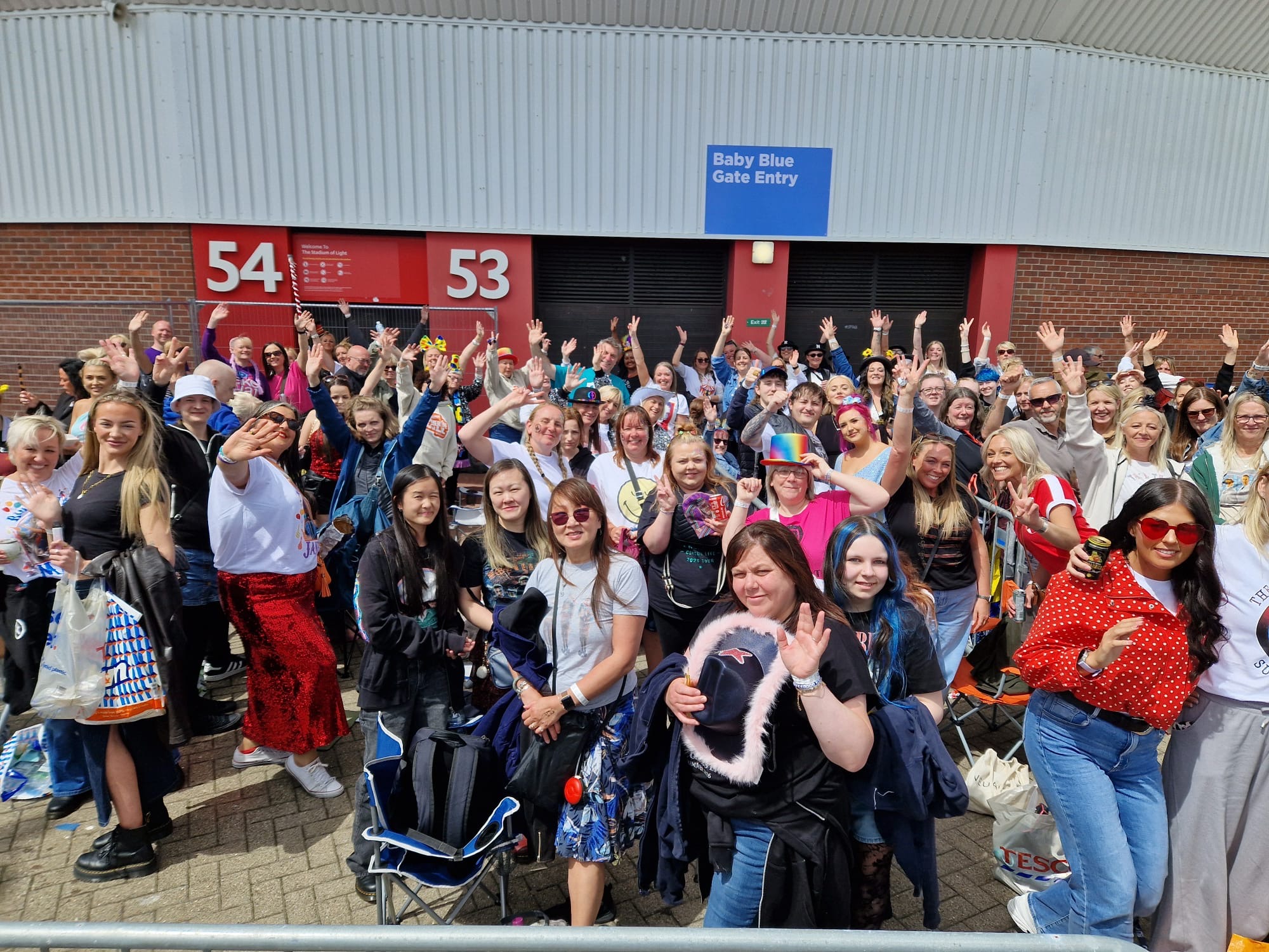 Fan gallery: Queues form as Take That get ready to wow Sunderland